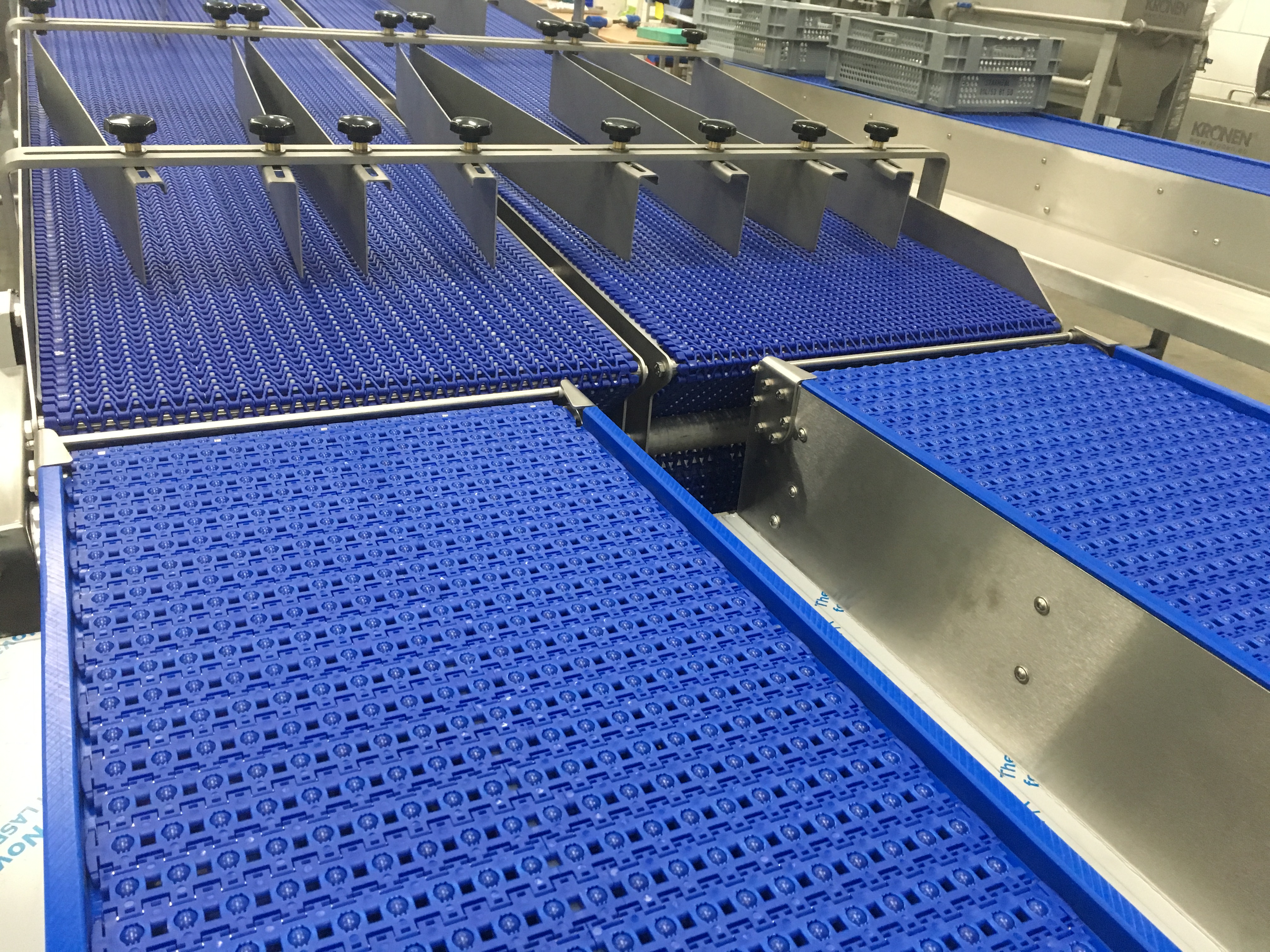 Modulaire banden - Scanbelt Conveyma